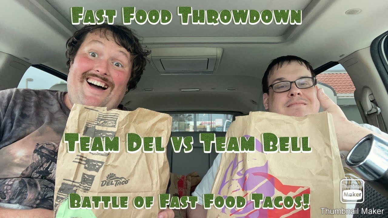 Fast Food Throwdown: Team Del Vs Team Bell - YouTube