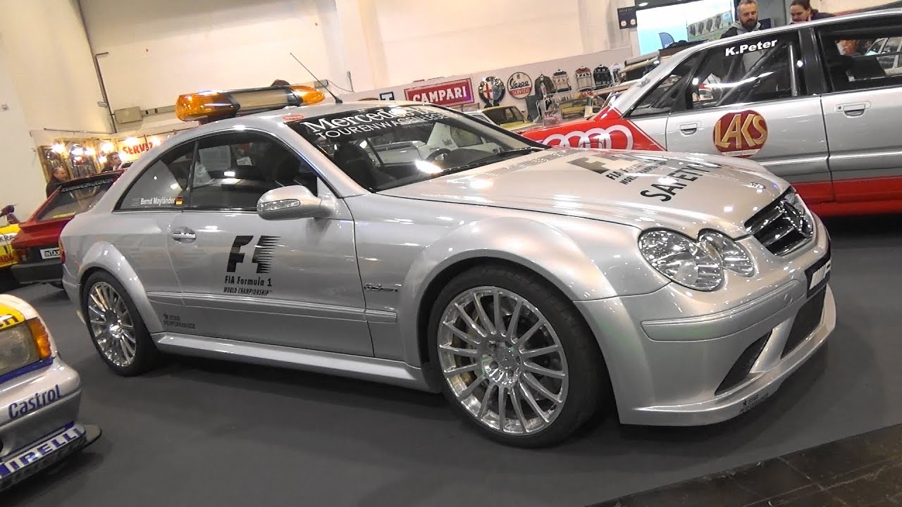 Mercedes-Benz CLK 63 AMG (C209) - Formula 1 Safety Car - Essen Motor Show 2019 - YouTube