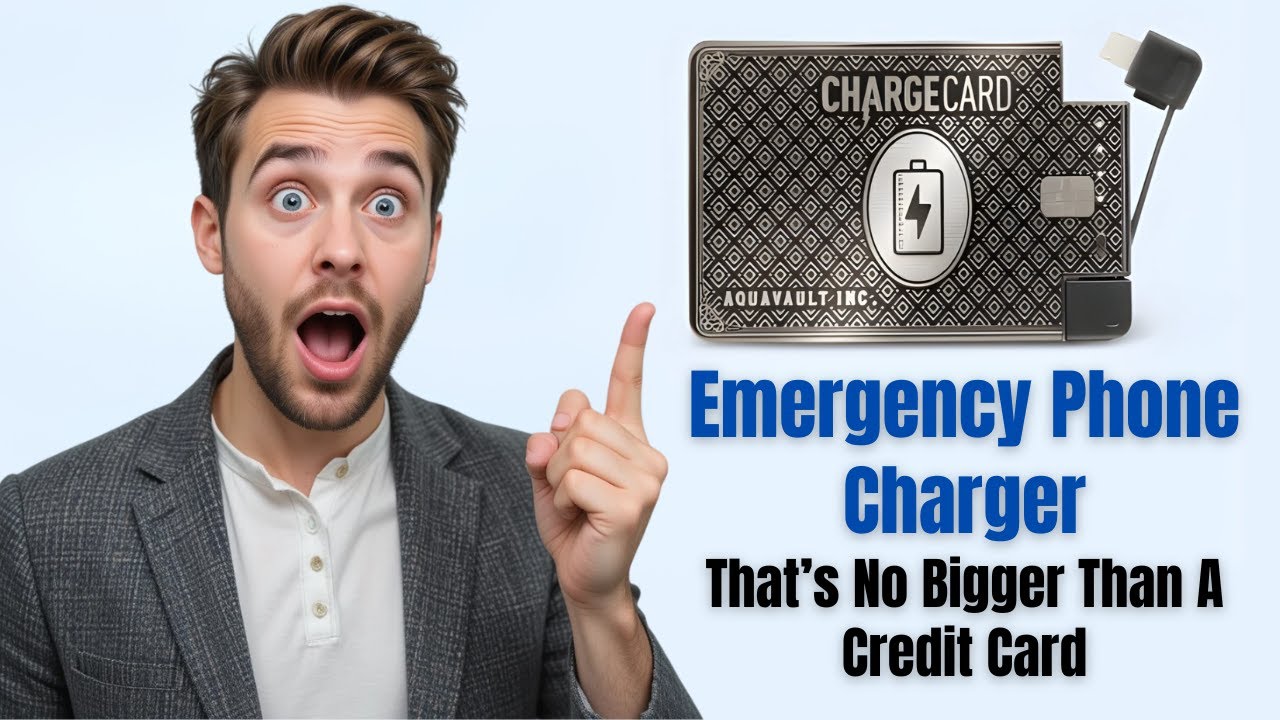 AquaVault ChargeCard Review: Phone Charger That’s No Bigger Than A ...