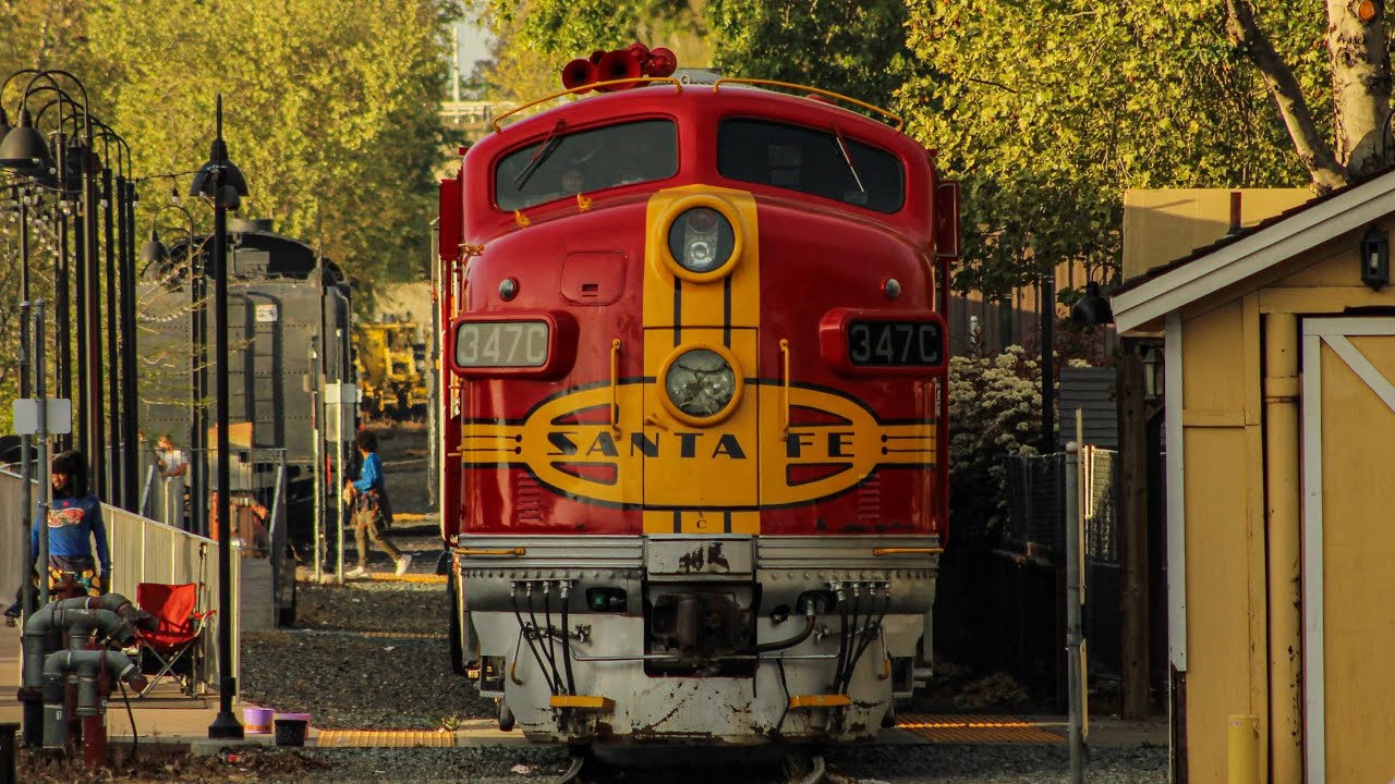 CSRM Women’s Wine Train Featuring ATSF 347C 03/24/22 - YouTube