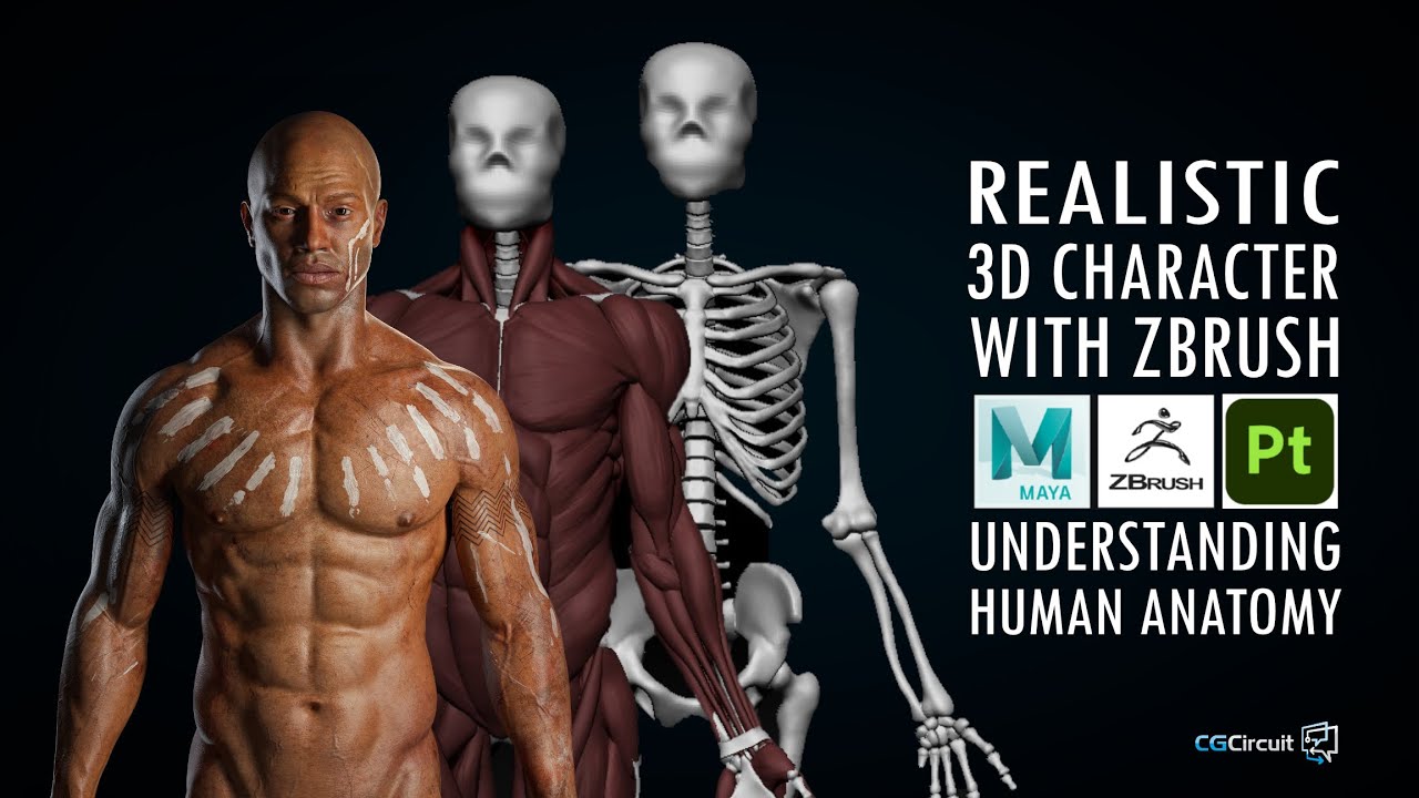 Create a Realistic 3D Character with Zbrush and Substance 3D Painter ...