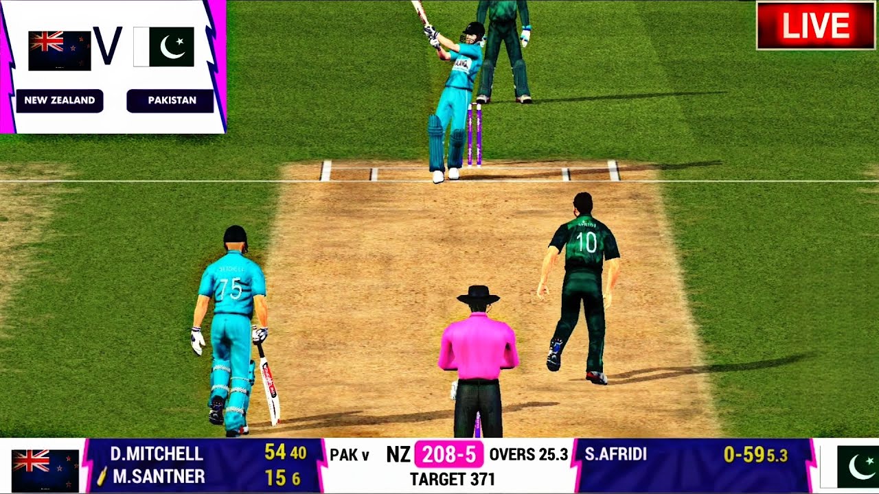 will NZ🇳🇿 | able to chase 371*🎯 | against Pakistan🇵🇰 | thriller till ...