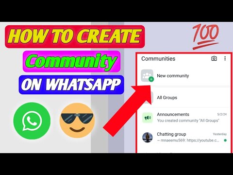 how to create community on Whatsapp | Create Whatsapp community - YouTube