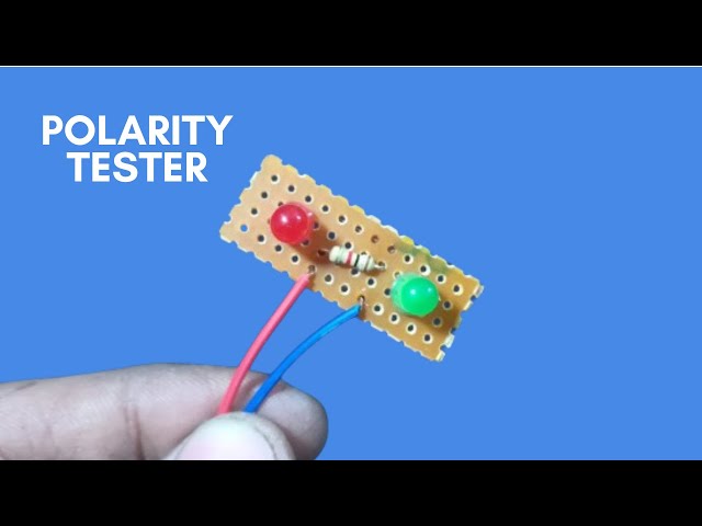 Polarity Testers Electronic Circuit Diagrams Simple Polarity Tester