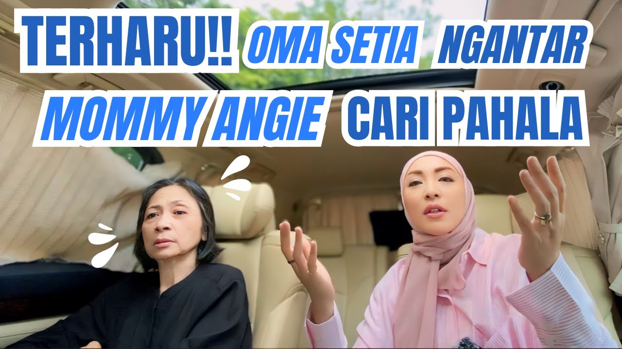 Terharu!! Oma Setia Nemani Mommy Angie Ke Bandara Menuju Bali Cari ...