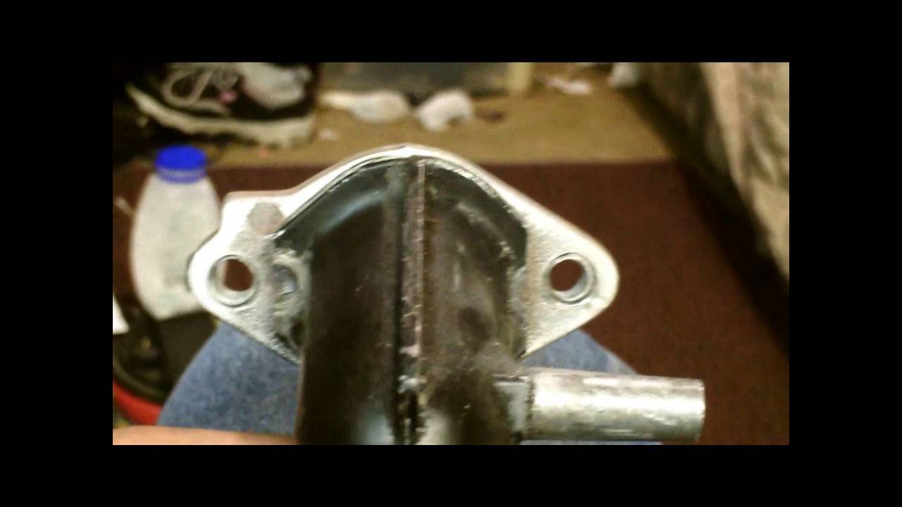 Custom briggs flo-jet flange - YouTube