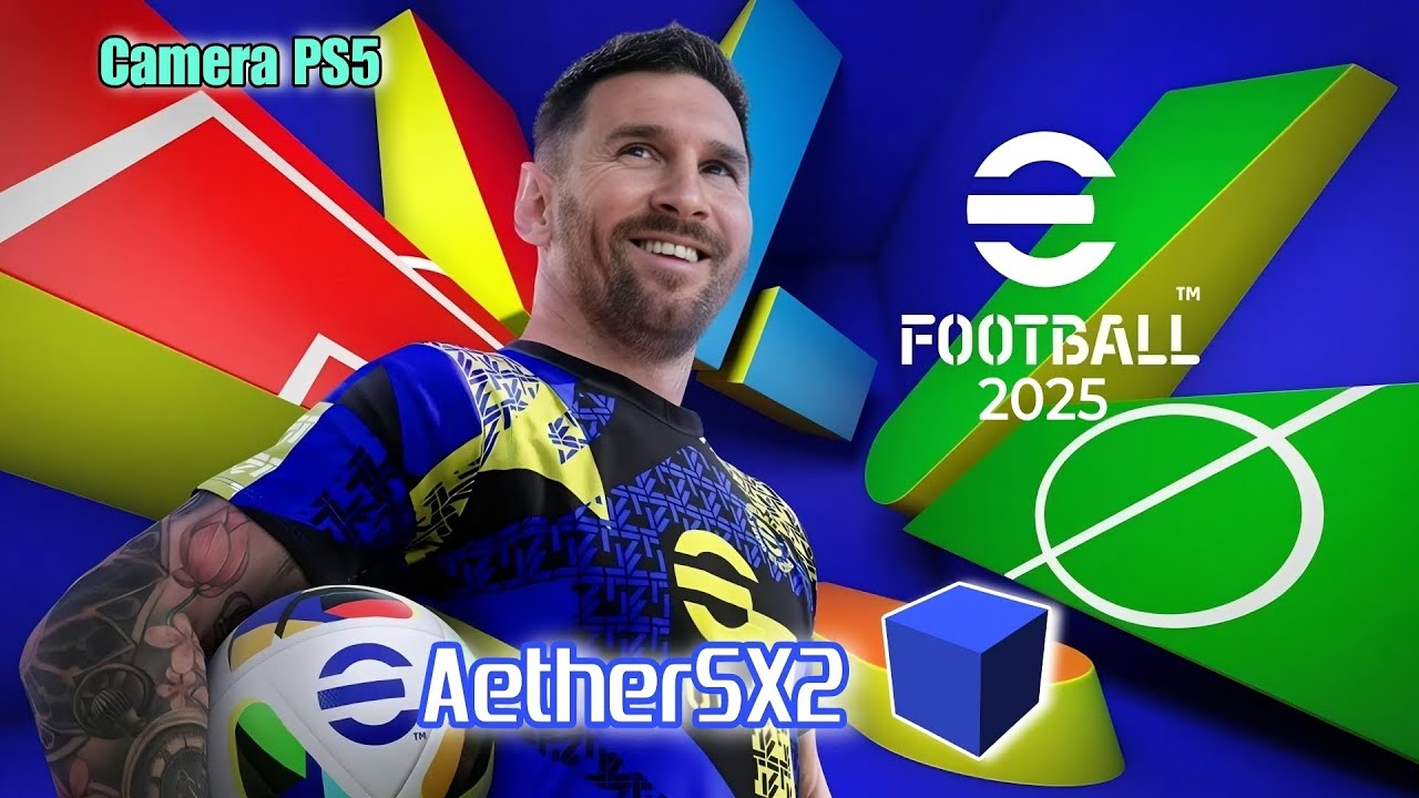 Efootball 2025 Update Transfer Kit Stadium Aetherx2 (PS2) Android - YouTube