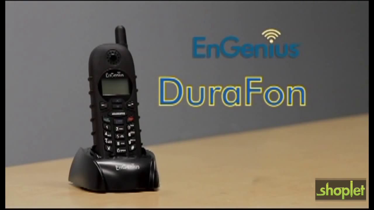 EnGenius Durafon Long Range Cordless Phone - YouTube