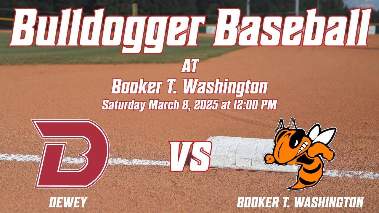 Baseball - Dewey High School vs Booker T. Washington - YouTube