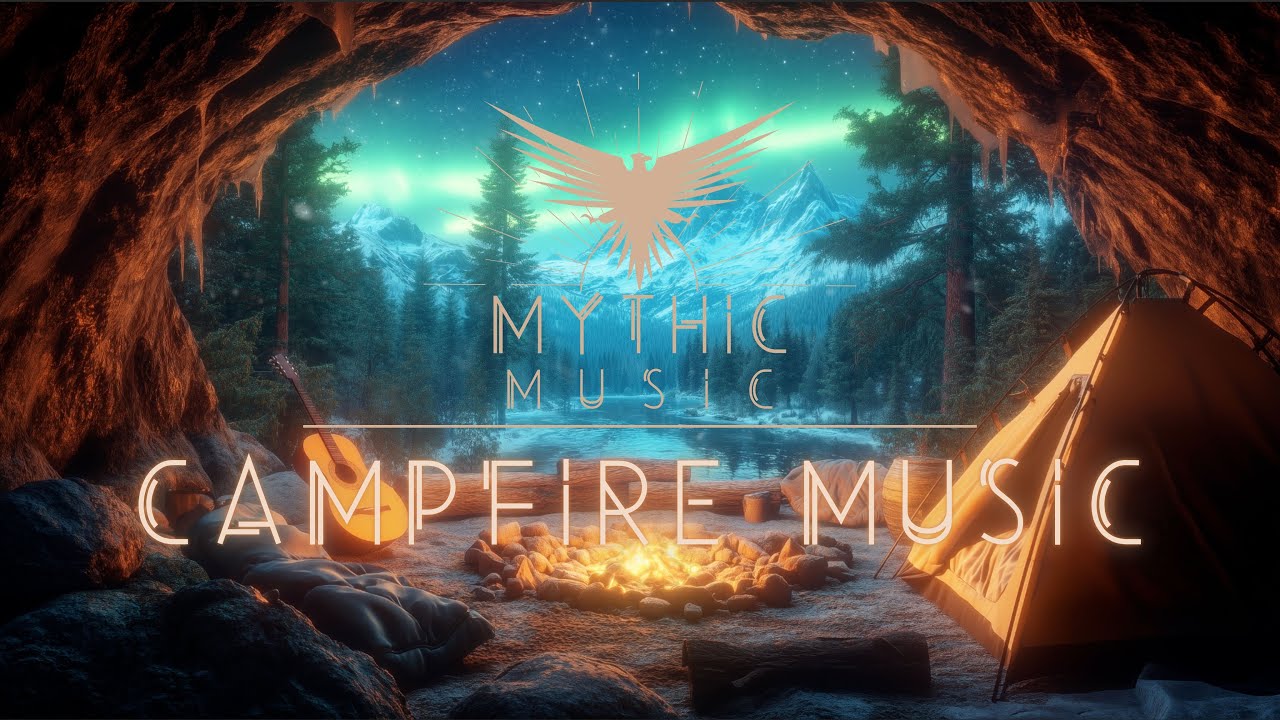Campfire Music | Relaxing Acoustic Guitar Music Mix: Cozy Forest ...