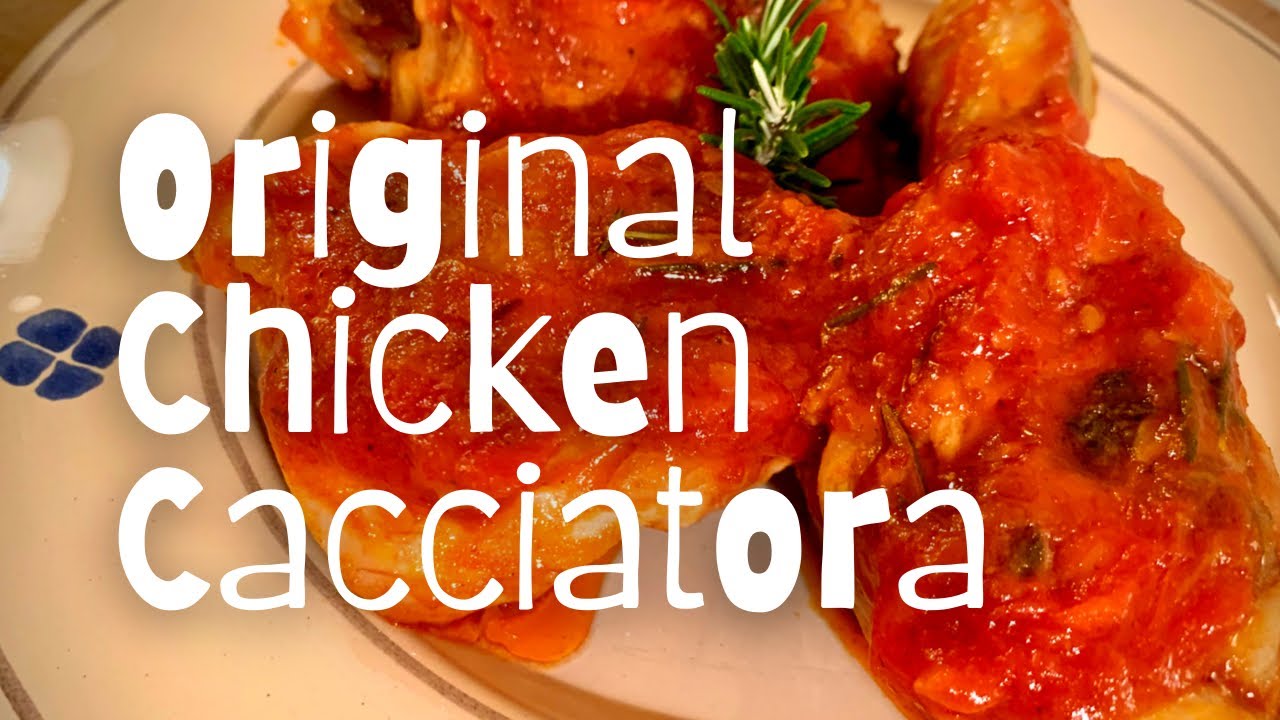How to Cook the Best Pollo alla Cacciatora | Quick Chicken Cacciatore ...