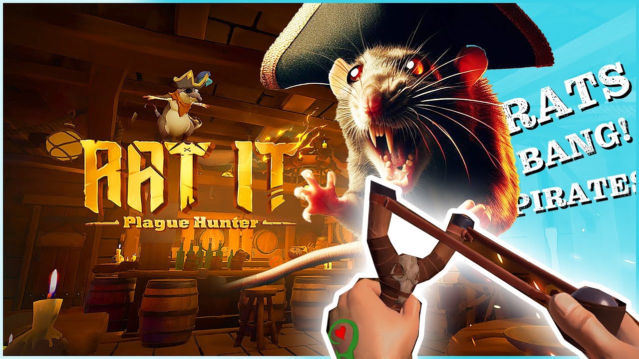 Rats! Sling 'em into oblivion in Rat It: Plague Hunter VR! - YouTube
