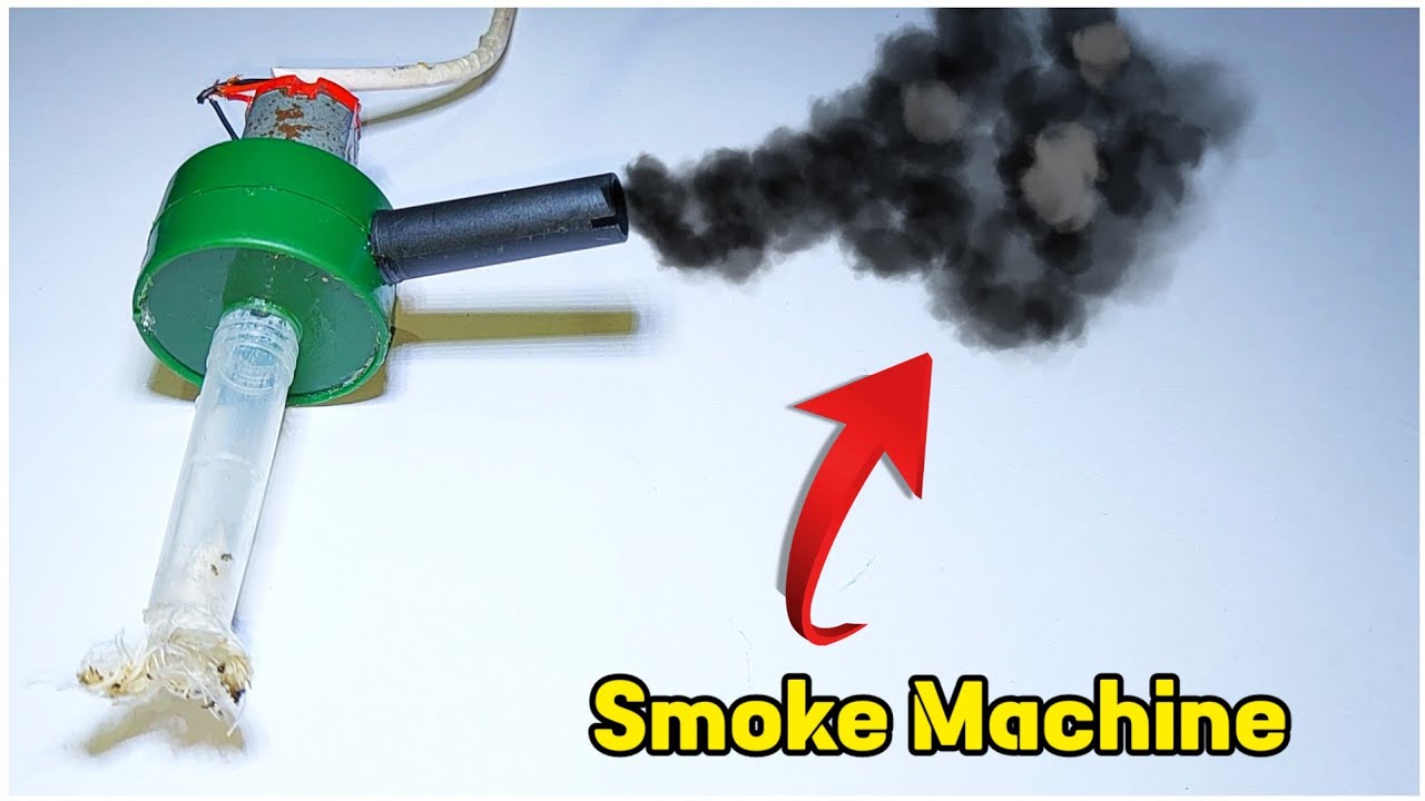 How To Make Smoke Machine At Home | Dc Motor Life Hacks 💡 - YouTube