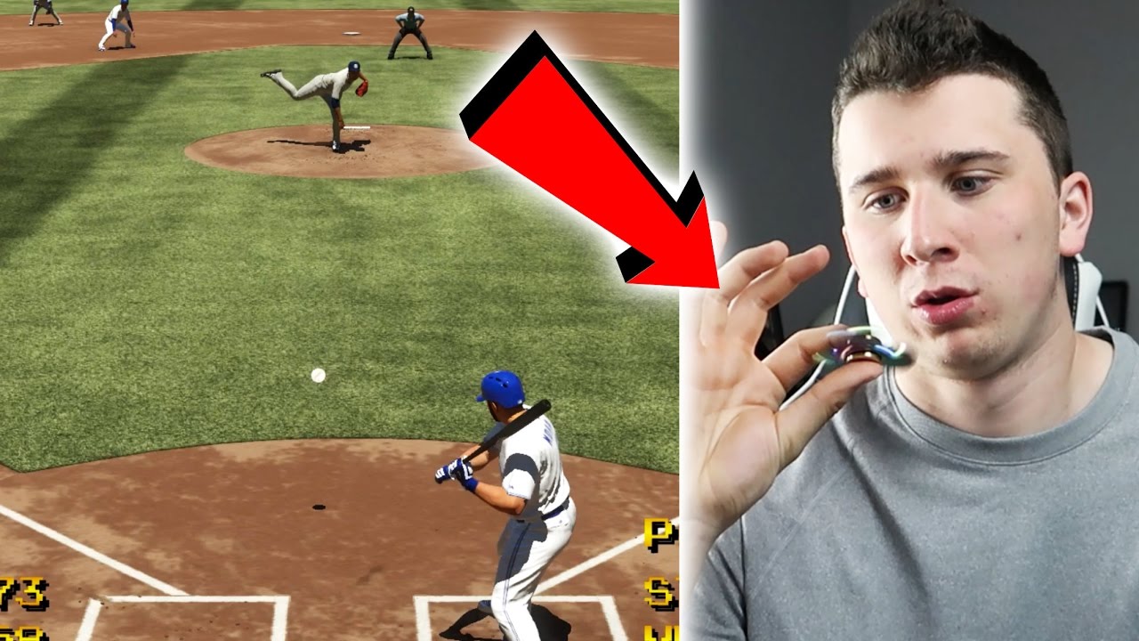 Can I Win A Game While Spinning A FIDGET SPINNER The Whole Time? MLB ...