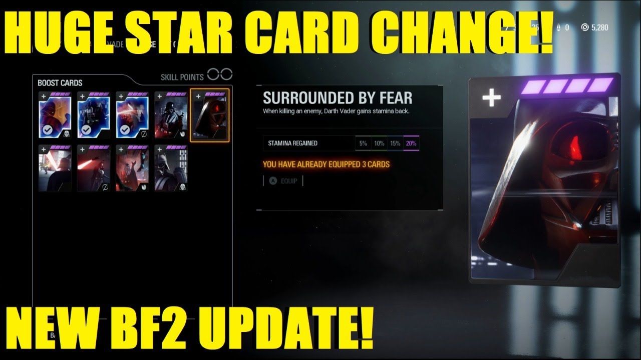 HUGE STAR CARD CHANGE! NEW APPEARANCES! BF2 UPDATE! STAR WARS ...