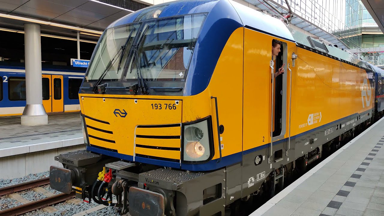 (SPECIAL) NS international Vectron with ÖBB Nightjet test train at ...