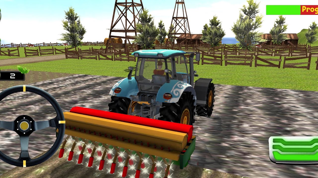 Indian farming simulator tractor game 3d | Indian tractor simulator ...