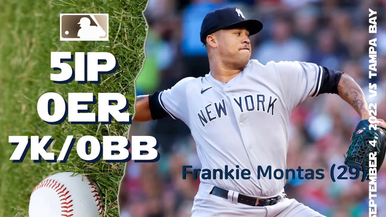 Frankie Montas | Sep 4, 2022 | MLB highlights - YouTube