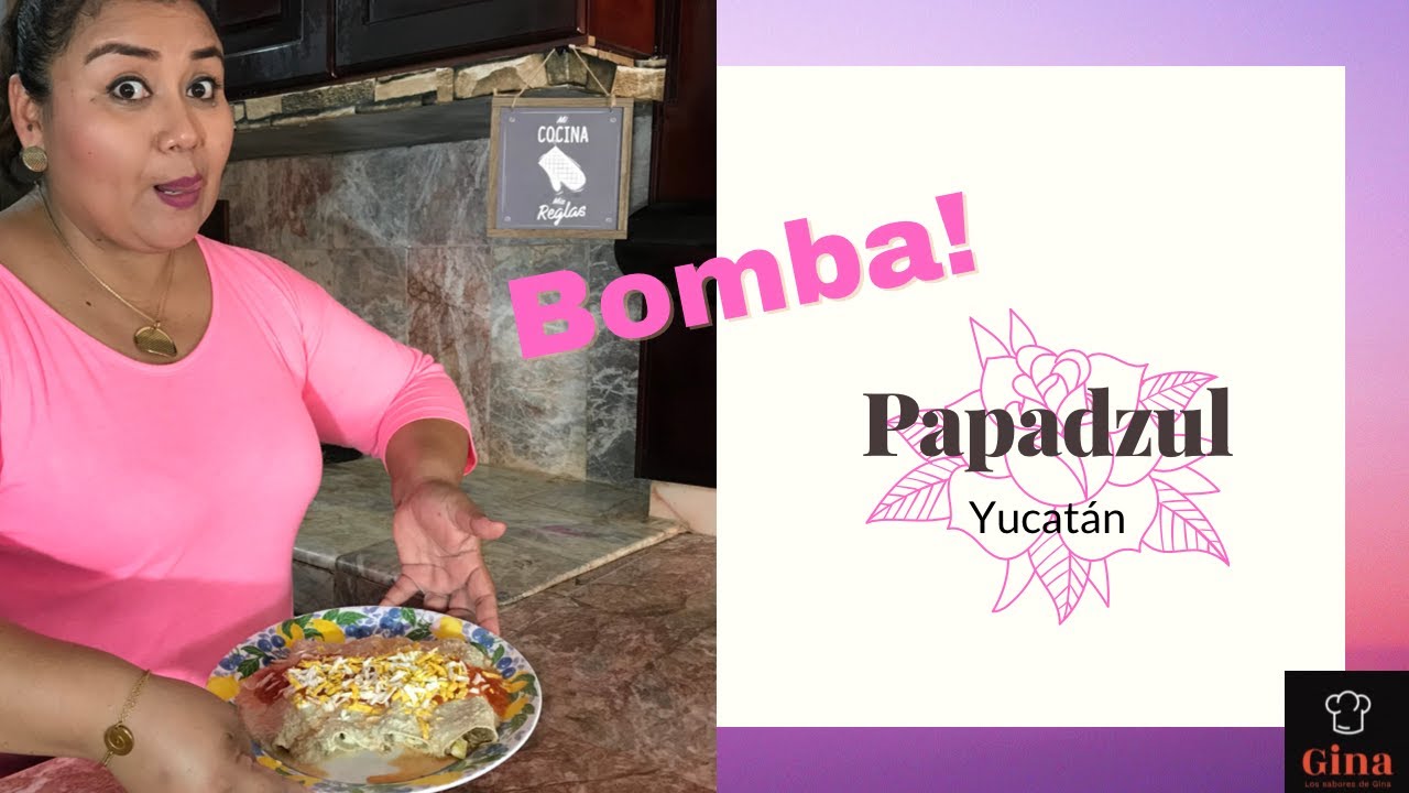 Papadzul (Platillo típico de Yucatán) - YouTube