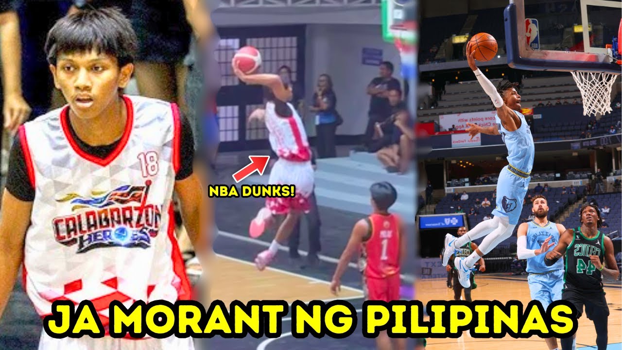 Bagong NBA Prospect! Andrei Ugaddan Ang Ja Morant Ng Pilipinas Grabe Mag Dunk… - YouTube