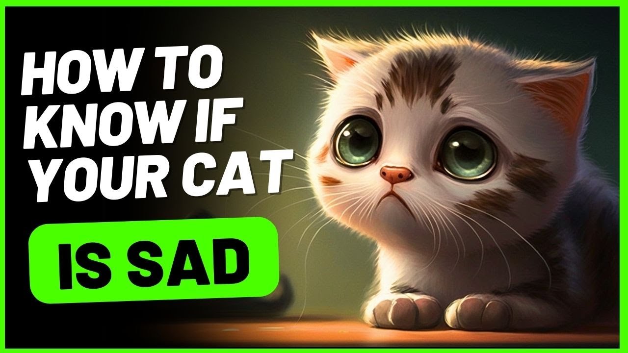 HOW TO KNOW IF YOUR CAT IS SAD // [Curiosities about Cats] - YouTube