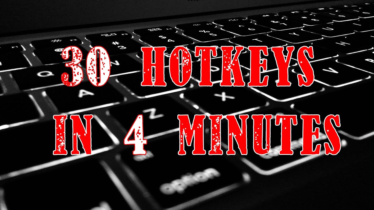 HOTKEYS FOR WINDOWS 10 | Become Keyboard Master in 4 min | 2020 - YouTube