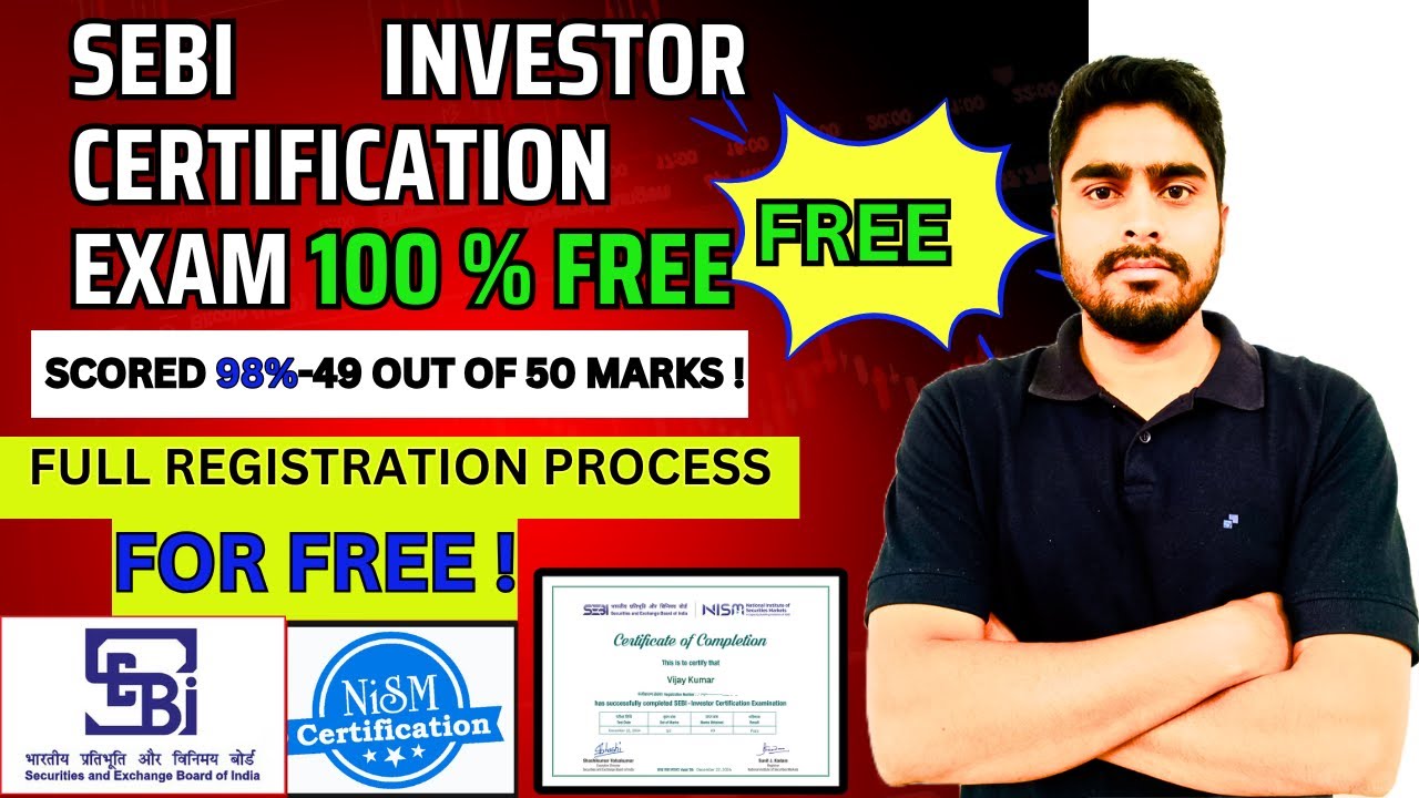 Free SEBI Certificate Course| SEBI Investor Certification Examination ...