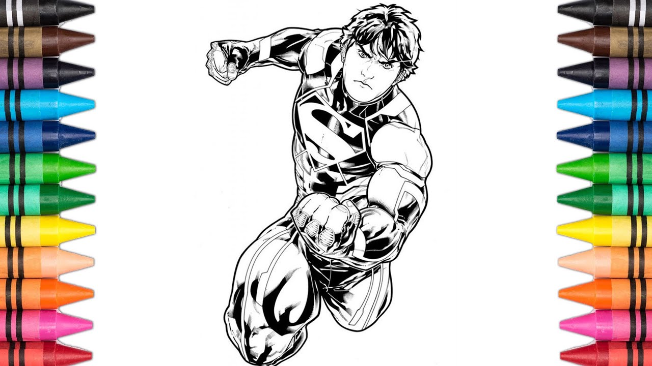 SUPERBOY Coloring Page #74 - Mendum - Stay With Me [NCS Release] - YouTube