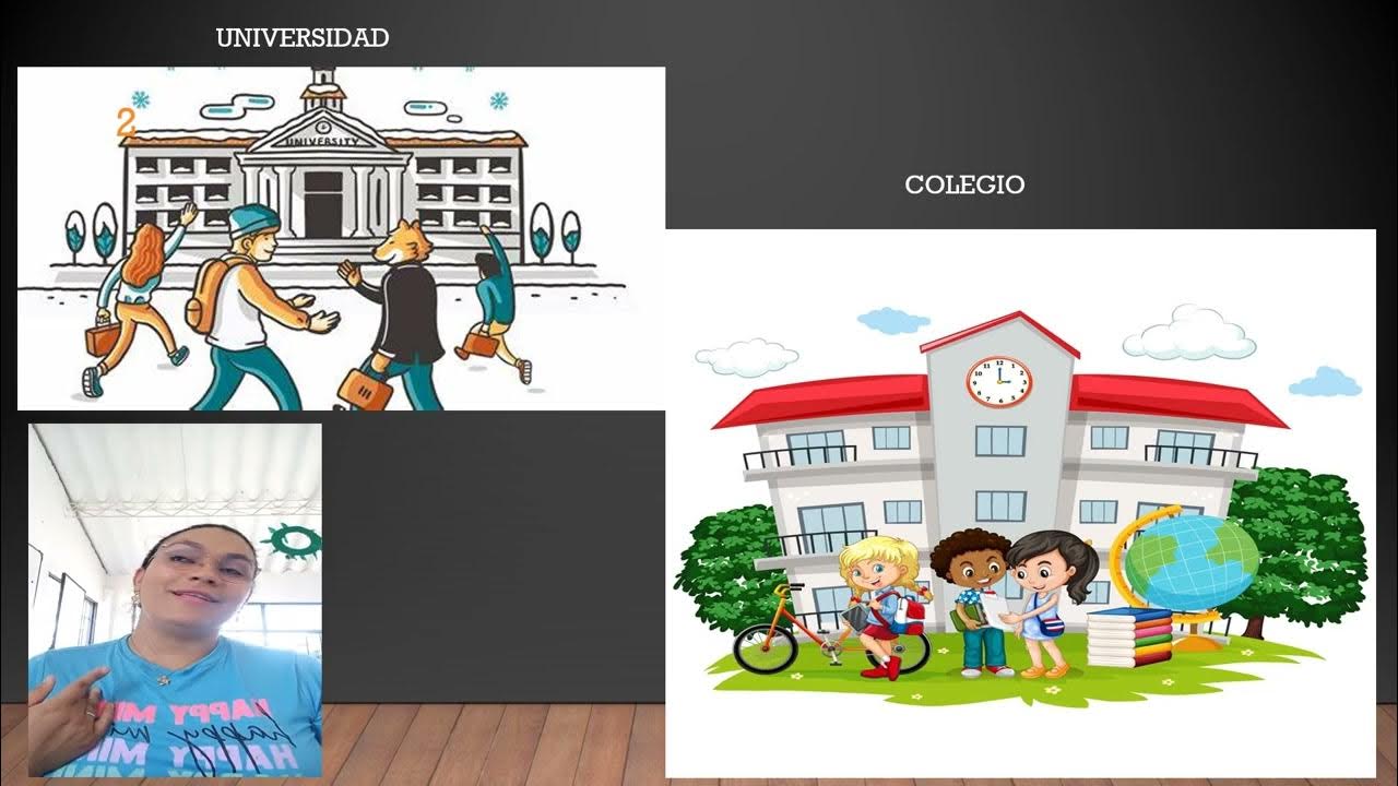 DIFERENCIAS ENTRE EL COLEGIO Y LA UNIVERSIDAD - YouTube