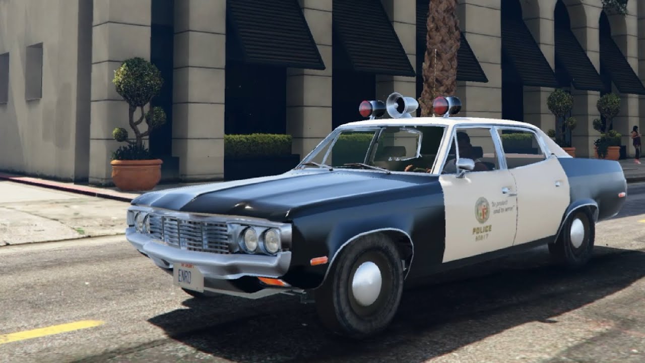 Adam 12 1972 AMC Matador LAPD + 1970's Traffic Mod - GTA V | EnRoMovies ...