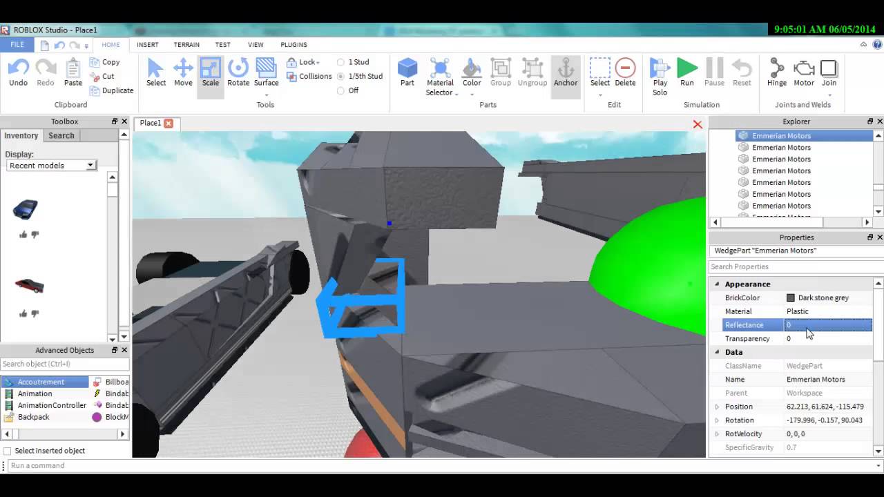 [ROBLOX] Car Tutorial - YouTube