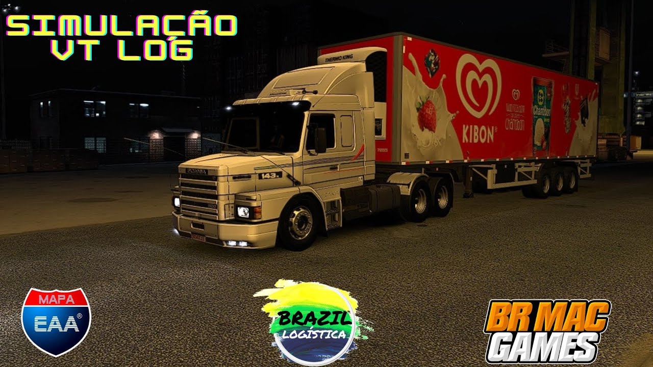 Euro truck simulator 2 - VtLog Projeto Truck - YouTube