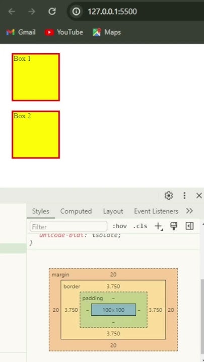 Margin In Css Upskillmafia Shorts Coding Webdevelopment Youtube