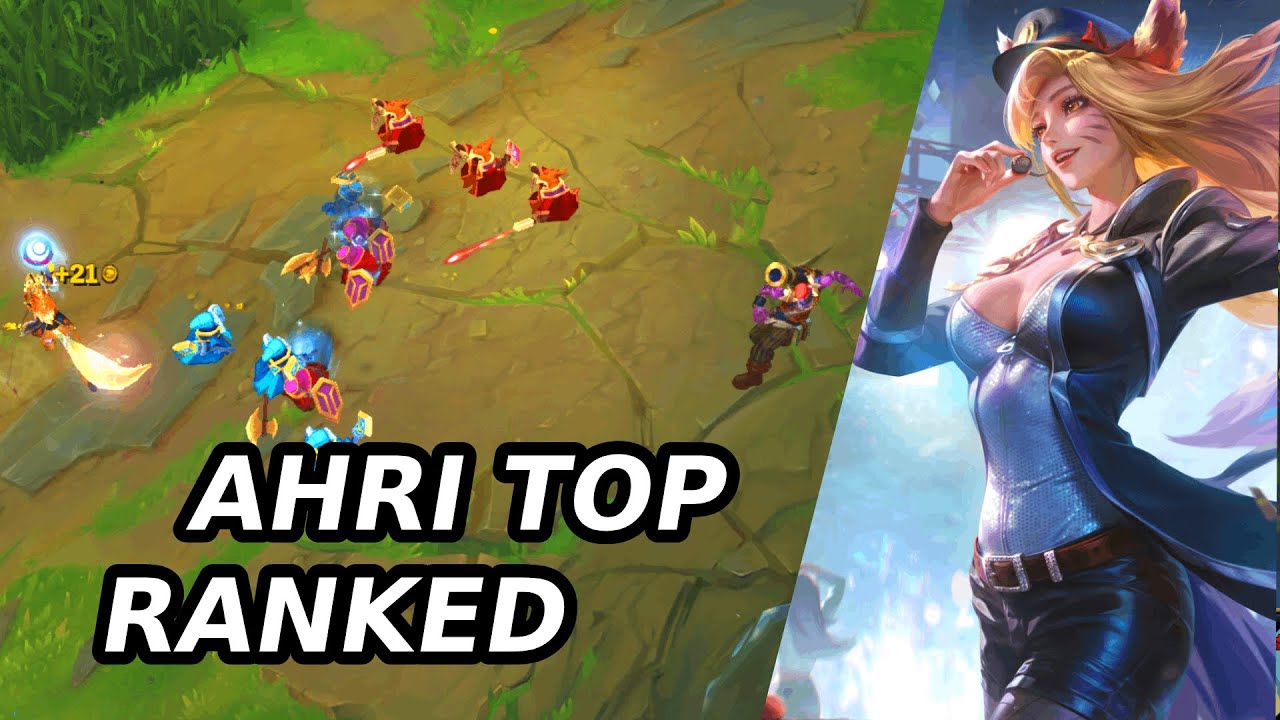 Cette game AHRI TOP était UN ENFER ! - League of Legends - YouTube