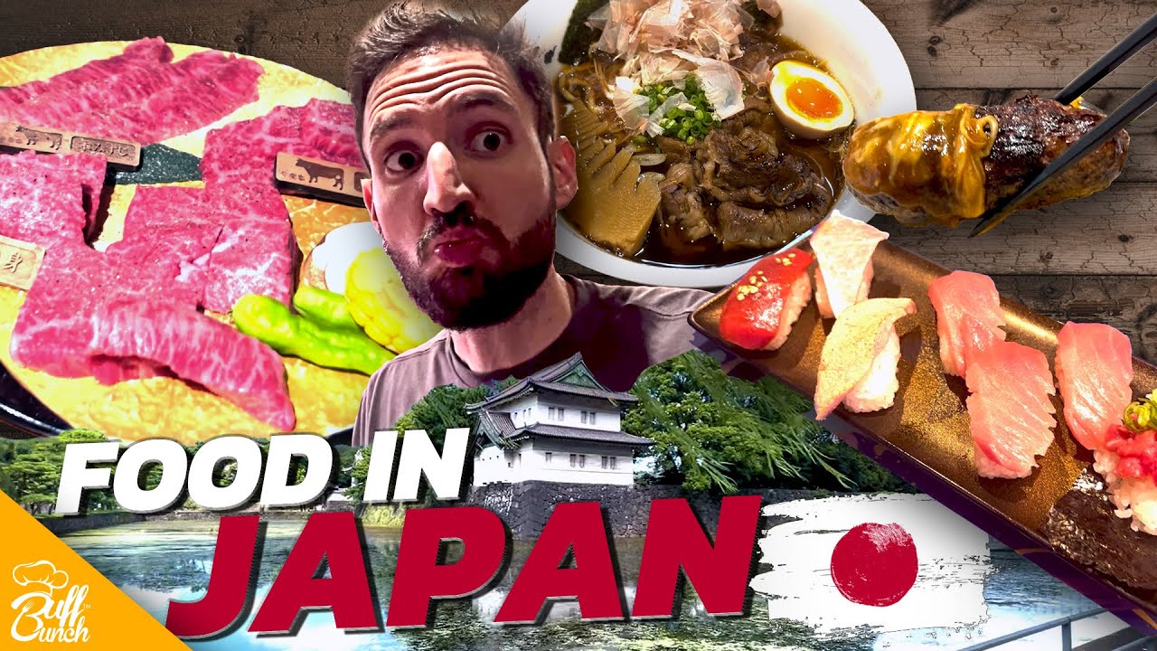 Eating Japan: A Foodie’s Dream from Kyoto to Tokyo - [BUFFLUNCH] - YouTube