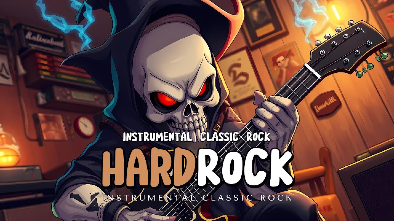 Hard Rock Instrumental Riffs To Ignite Your Day ⚡🔥 [1 𝐇𝐎𝐔𝐑] Alternative ...