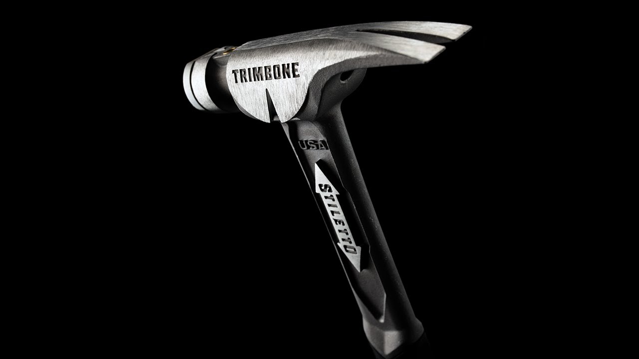NEW! 10oz TRIMBONE™ Titanium Hammer | Designed for Finish - YouTube