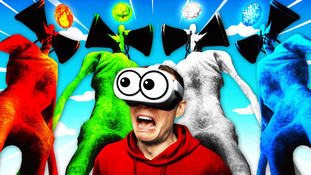 Selling ELEMENTAL SIREN HEADS In VIRTUAL REALITY (Weaponry Dealer VR ...