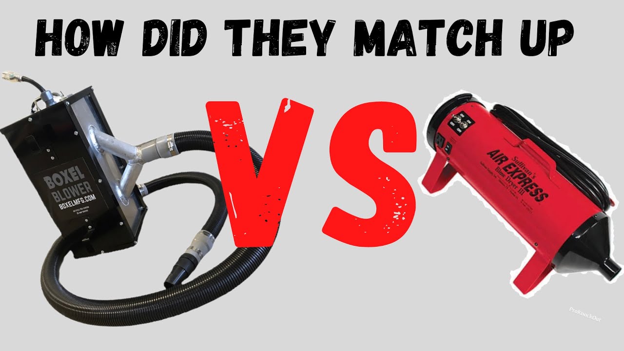 Boxel Blower Or Sullivan Blower How Do They Match up - YouTube