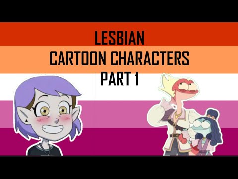 Lesbian Cartoon Characters Part 1