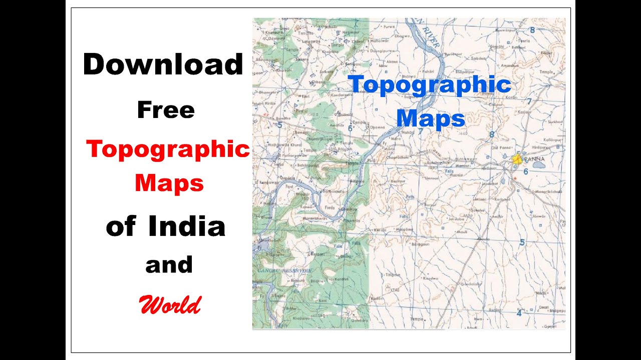 How to Download toposheet from Google Earth Pro. - YouTube
