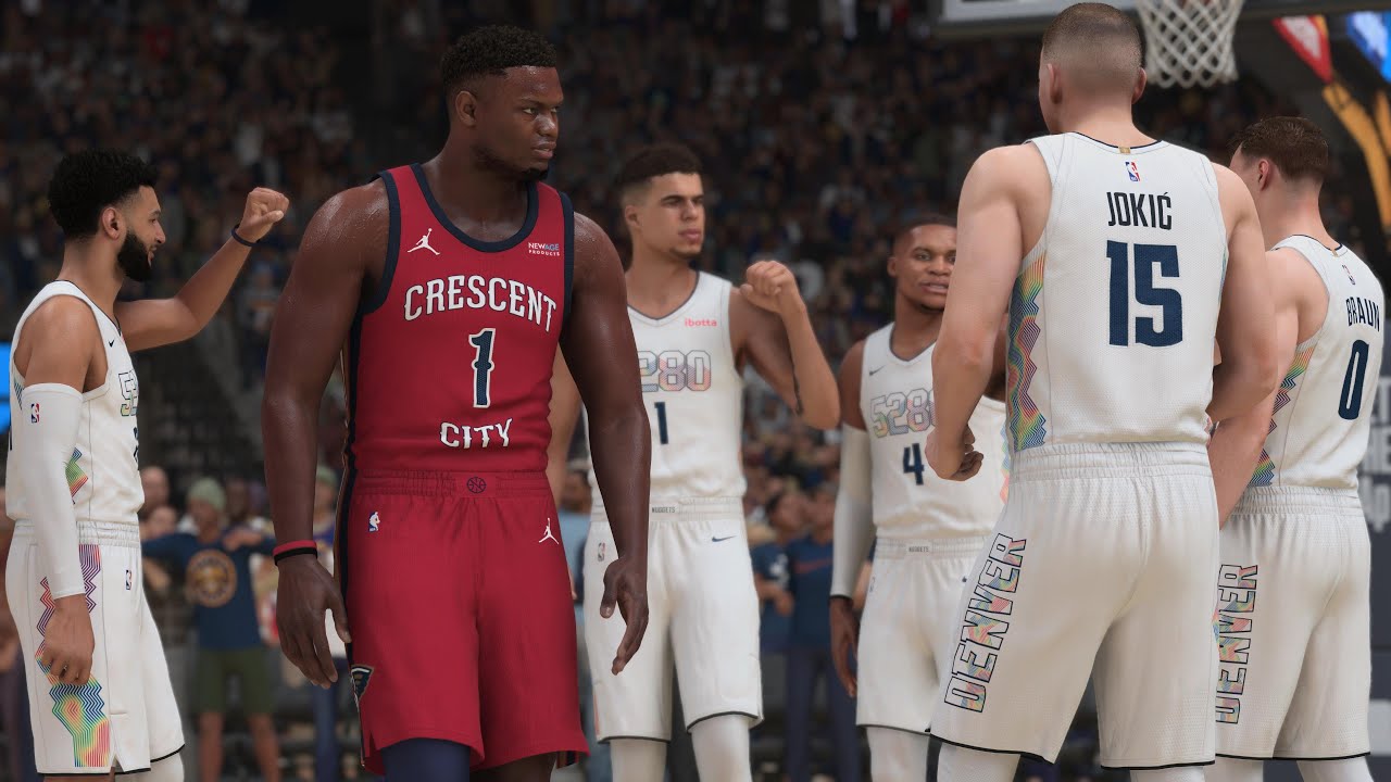 DENVER NUGGETS vs NEW ORLEAN PELICANS GAMEPLAY PS5 { 4K ULTRA HD ...