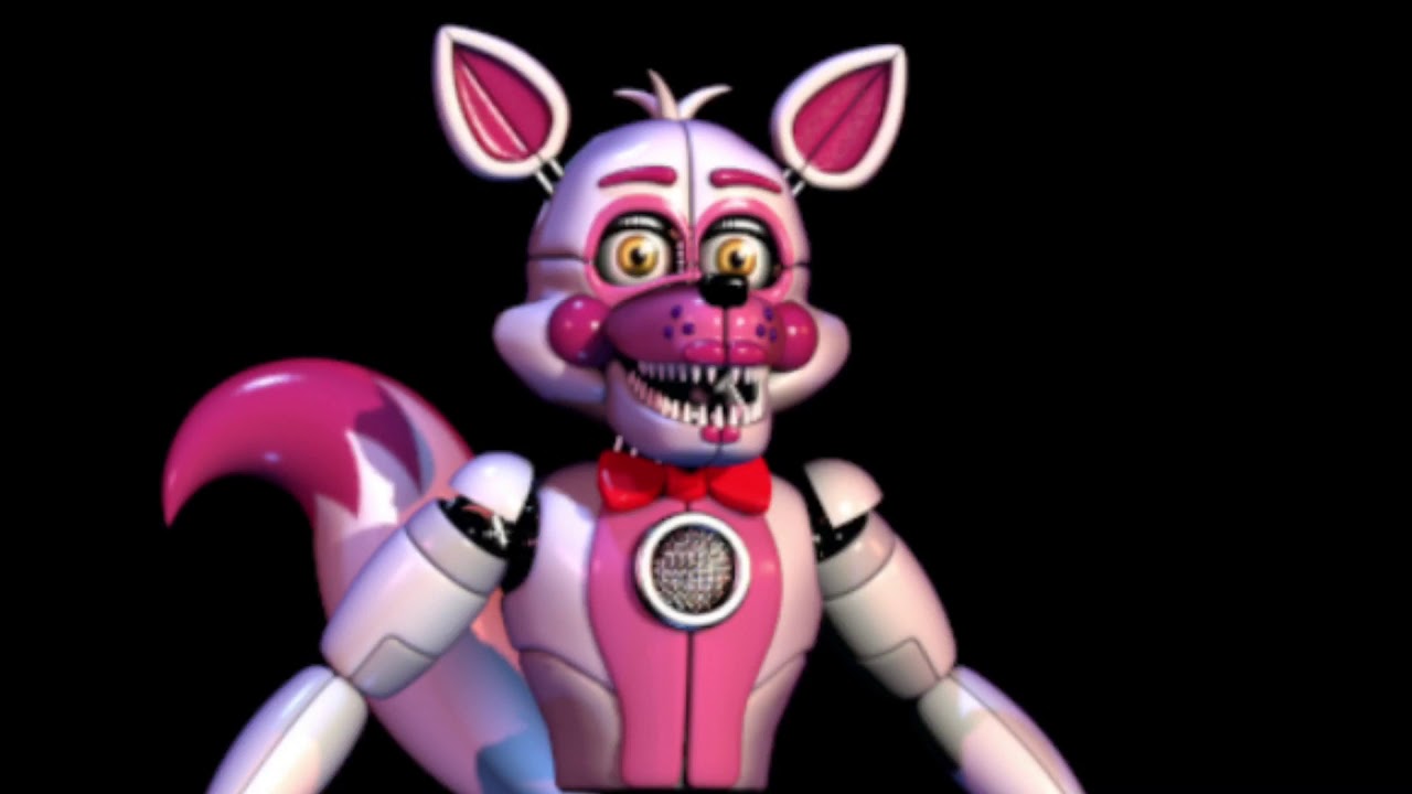 Speed draw of fun-time foxy and loot llama - YouTube