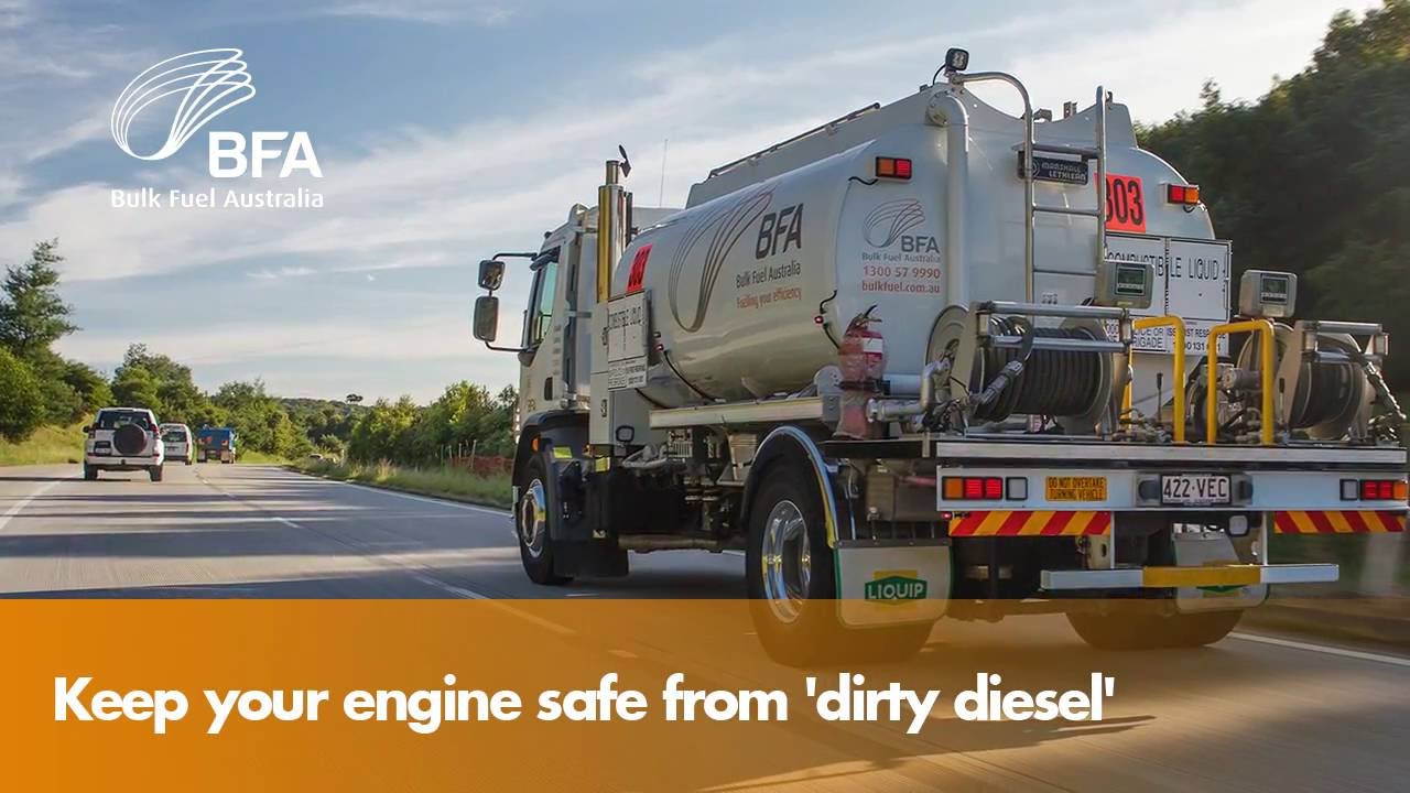 Keep your engine safe from 'dirty diesel' | Bulk Fuel Australia - YouTube