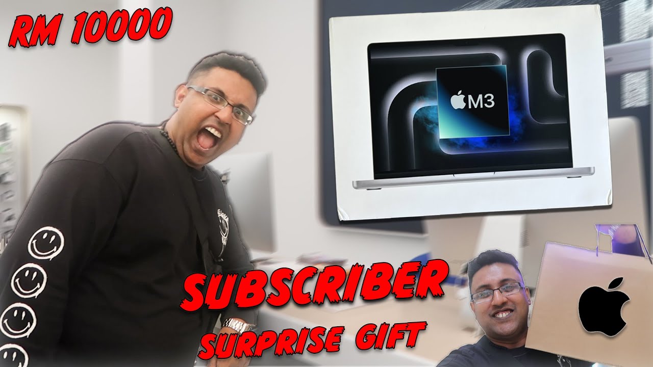 MacBook PRO M3 PRO - Surprise Gift !! ( MG Episode - 3 ) 😍 UNBOXING - YouTube