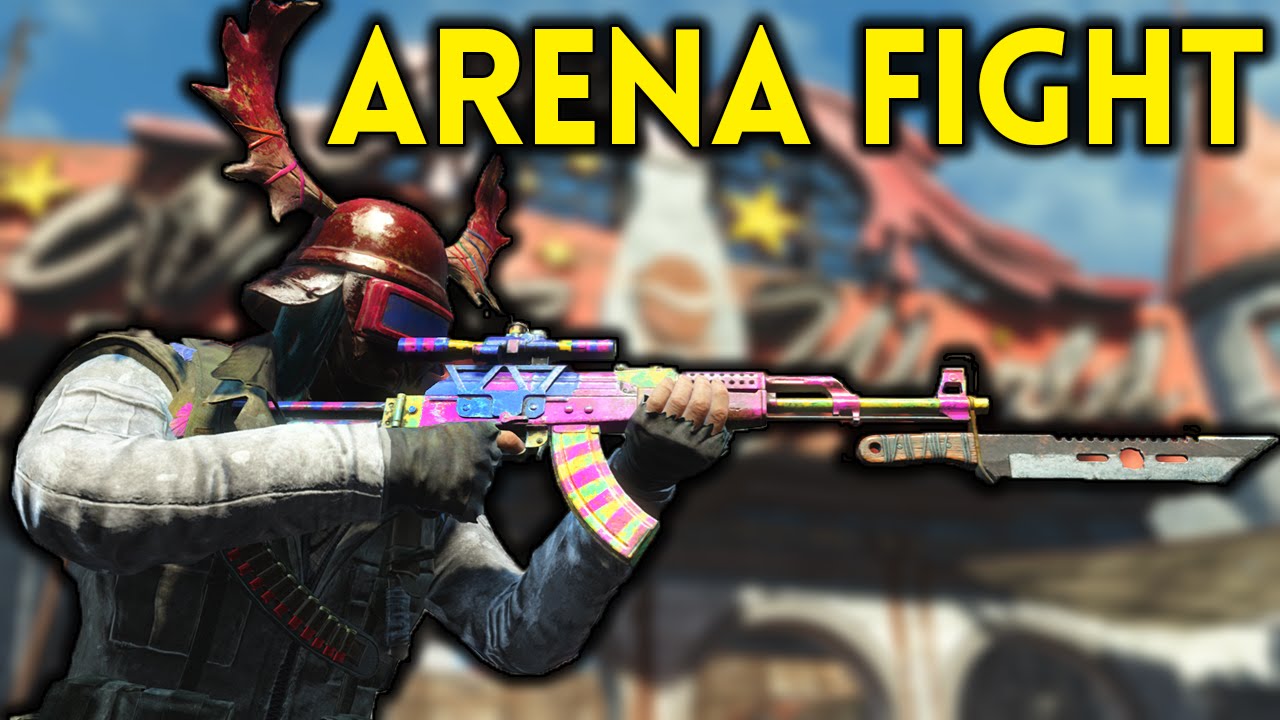 Fallout 4 Nuka World - Part 1 - ARENA FIGHT - YouTube