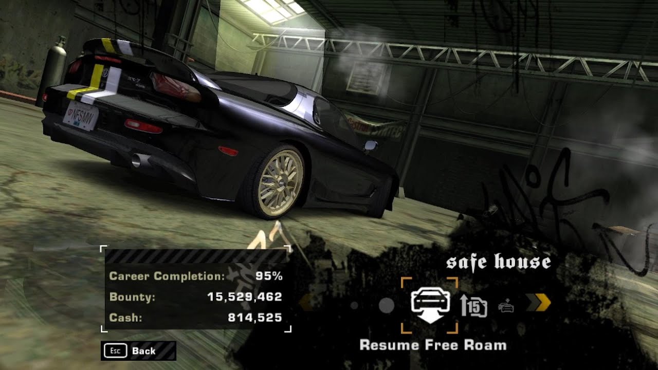 Need For Speed Most Wanted 2005 Gameplay | Razor Challenge #13 Mazda RX ...