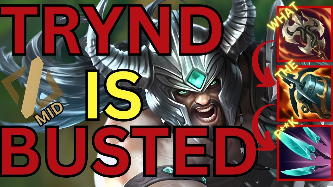 TRYNDAMERE MID IS BUSTED [2 FULL GAMES] - YouTube