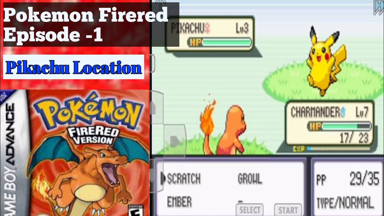 Pokemon firered Part 1🤗🤗 . Pokemon fire red . Pokemon firered gameplay ...
