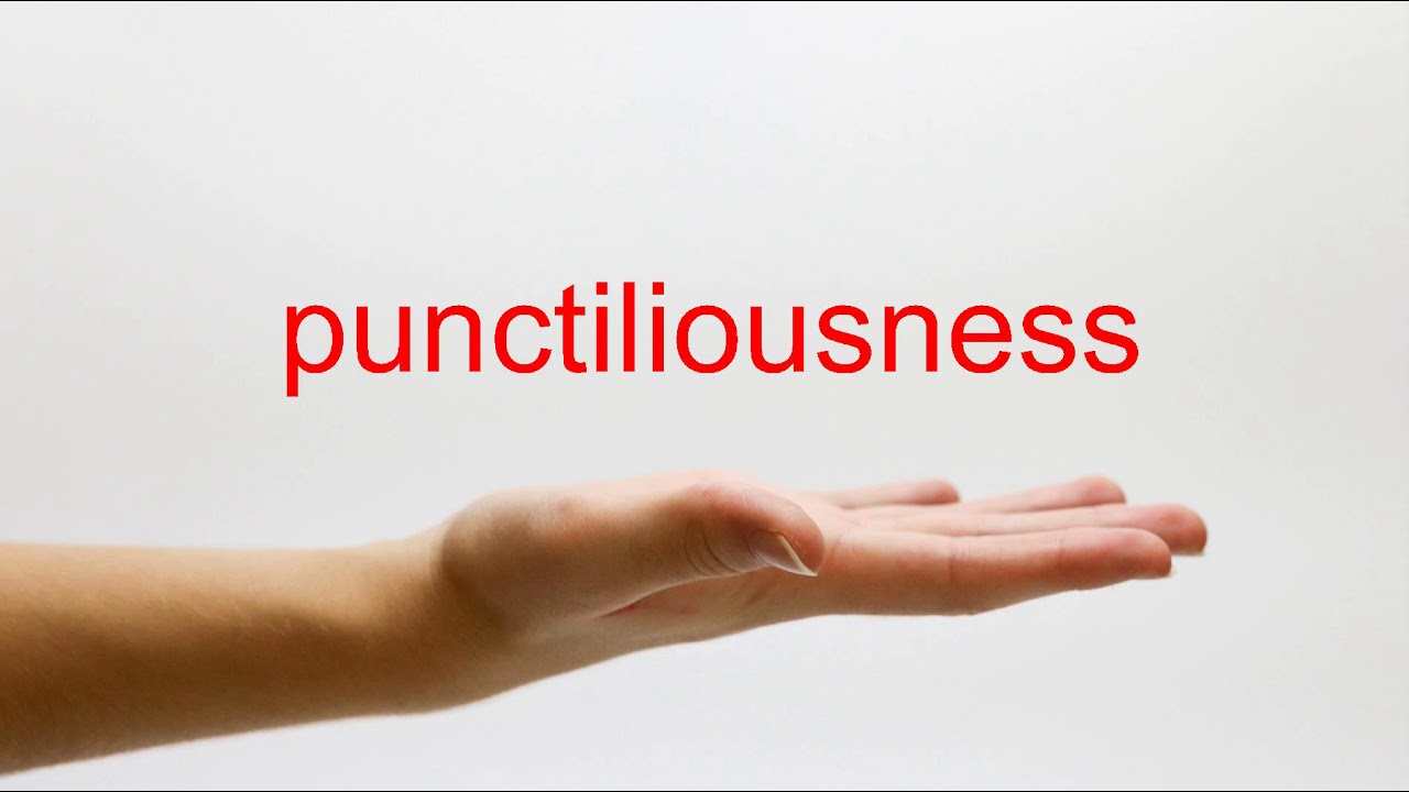 How to Pronounce punctiliousness - American English - YouTube